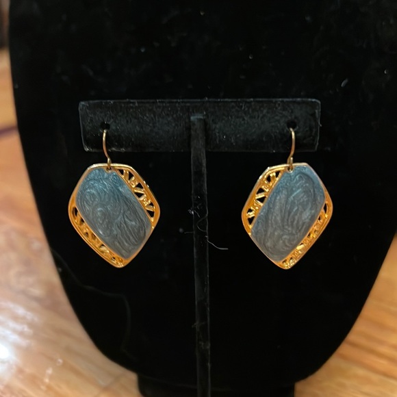 Edgar Berebi | Jewelry | Vintage 992 Edgar Berebi Gold Tone And Blue ...